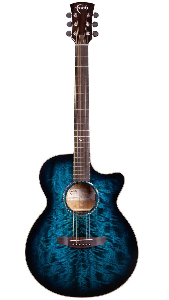 FAITH VENUS BLUE MOON ELECTRO ACOUSTIC GUITAR FVBLM – James Music